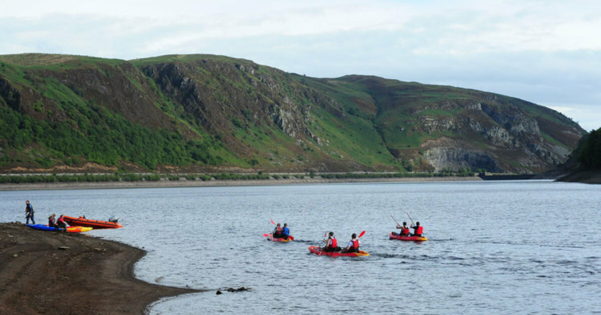 Rhayader - The outdoors Capital of Wales | Kayaking On The Reservoir…